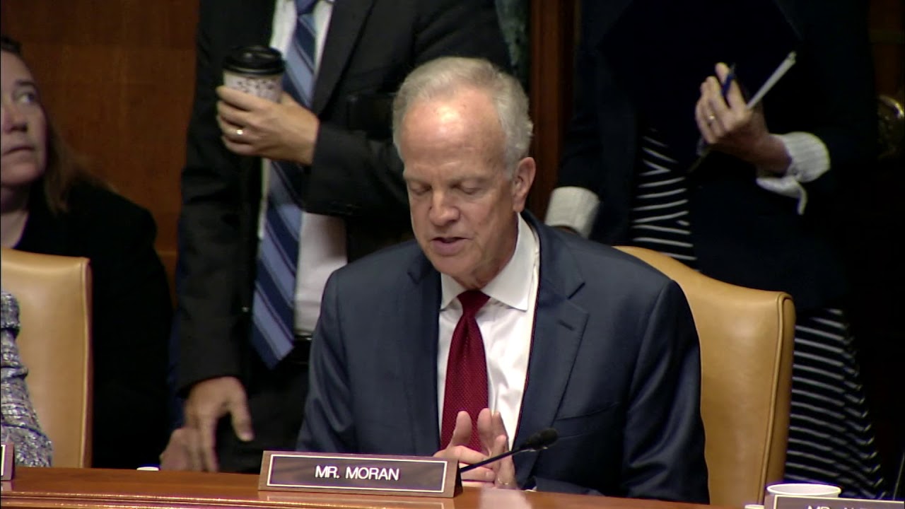 Chairman Moran’s Opening Remarks in Hearing with USTR Robert Lighthizer ...