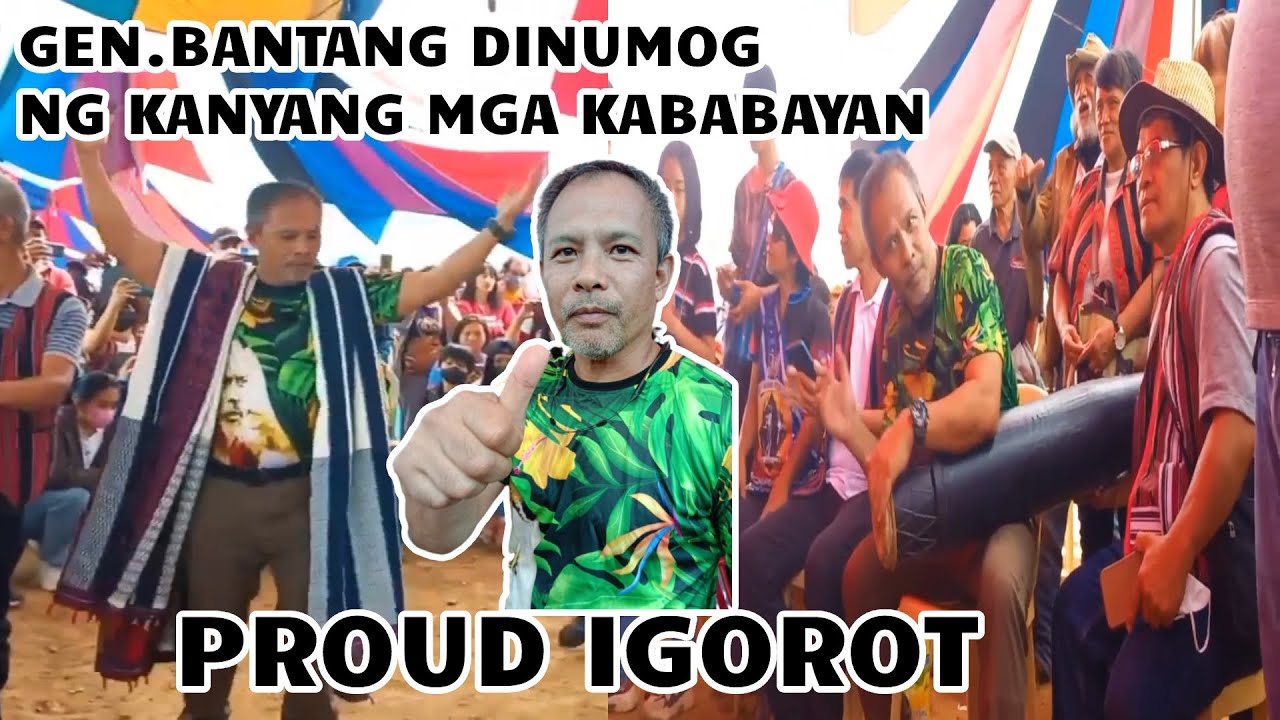 GENERAL BANTAG TAYAW IGOROT DANCE AND PLAYED THE SOLIBAO DURING THE ...