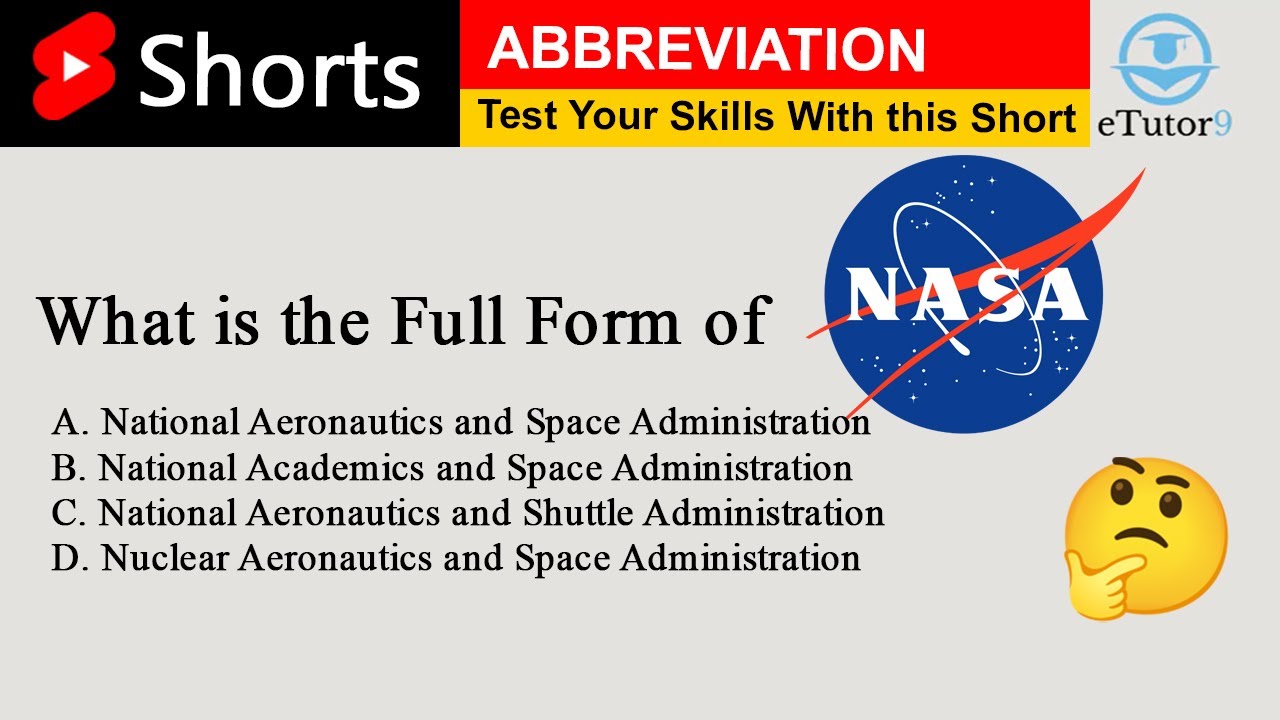 Nasa Abbreviation
