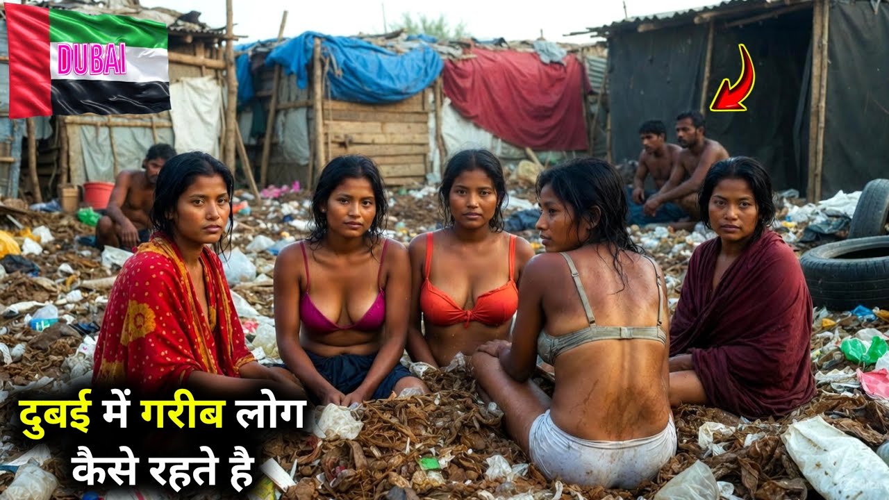 दुबई में गरीब लोगों की असल जिंदगी Poor Life In Dubai Slums