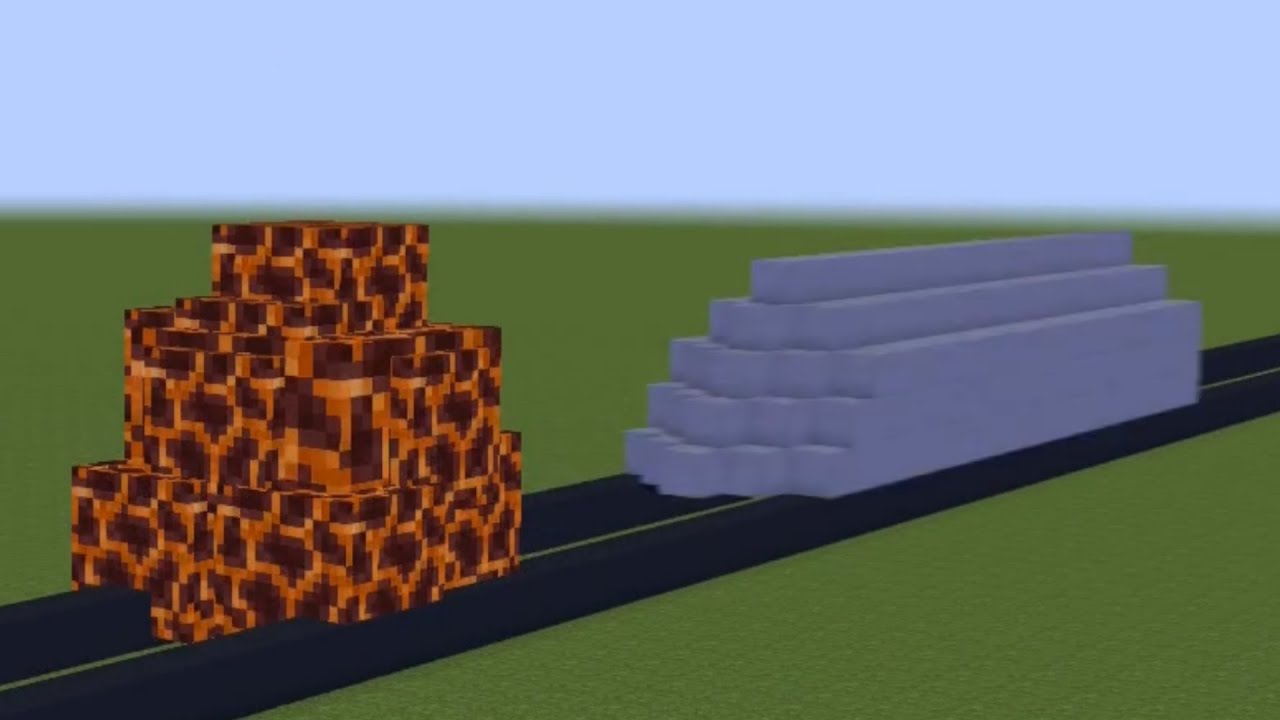 Minecraft Train Crash Animation V - YouTube