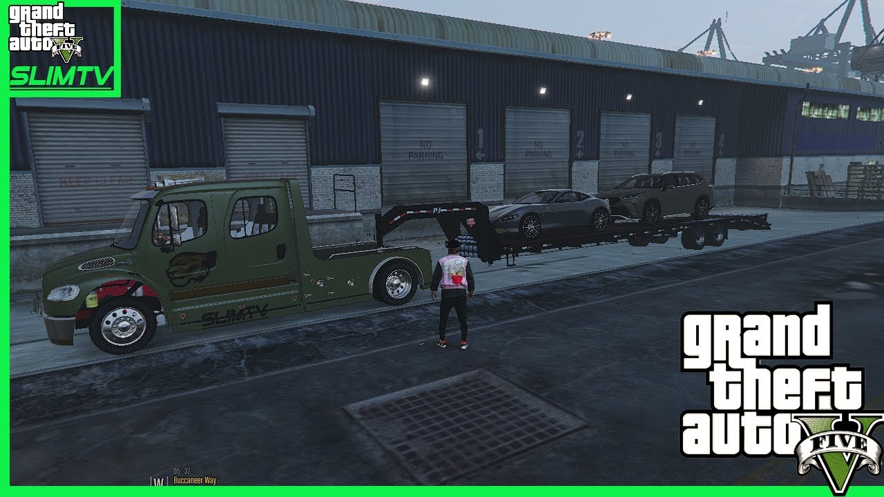 GTA 5 MODS #7/SIMEON 2021 FERRARI ROMA- 2020 TOYOTA HIGHLANDER[GTA 5 ...