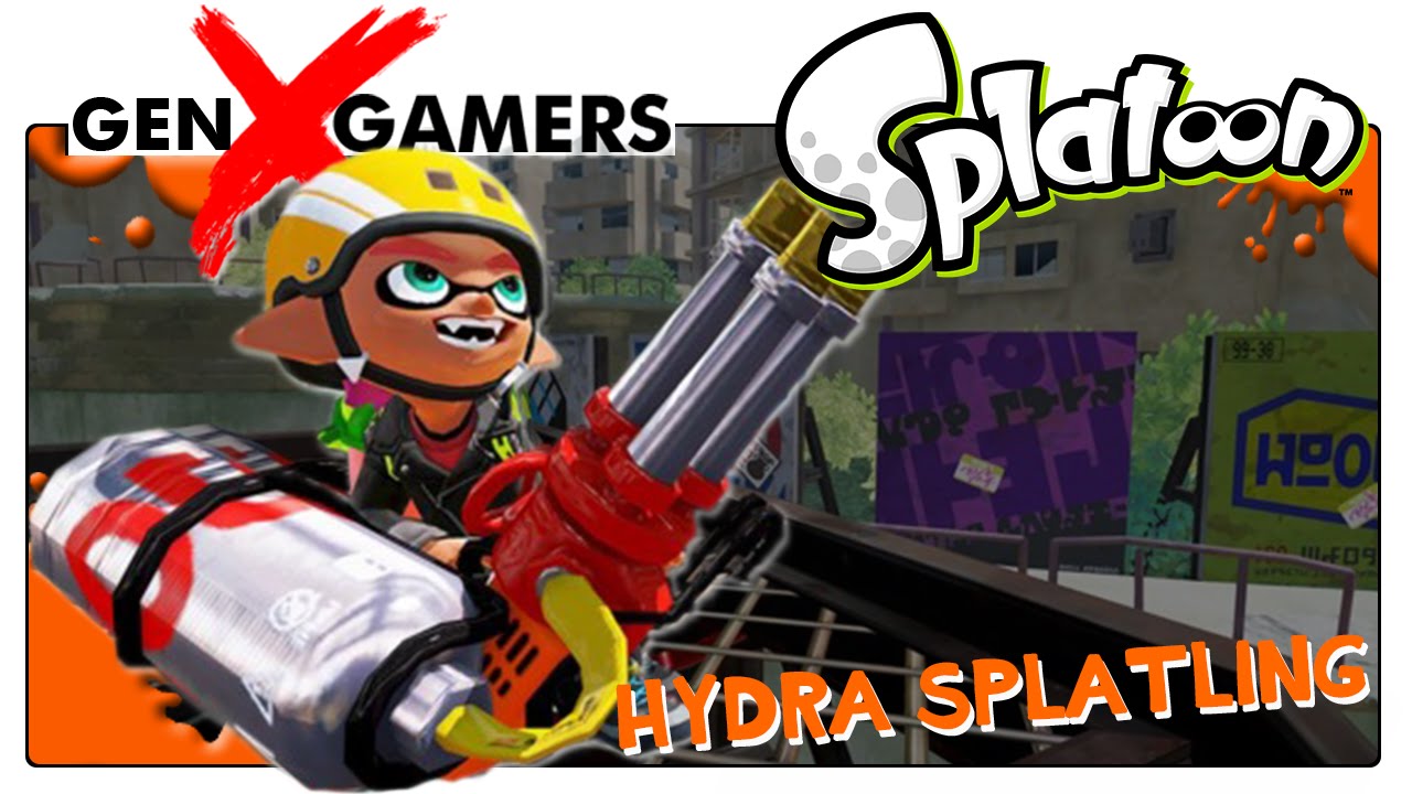 Splatoon Hydra Splatling Tryout (Tower Control, Turf War, Rainmaker ...