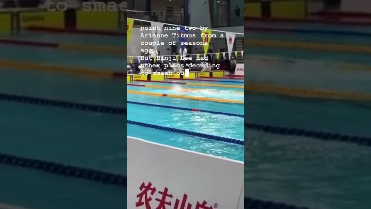 New World Record in 400 Freestyle!!!! - YouTube
