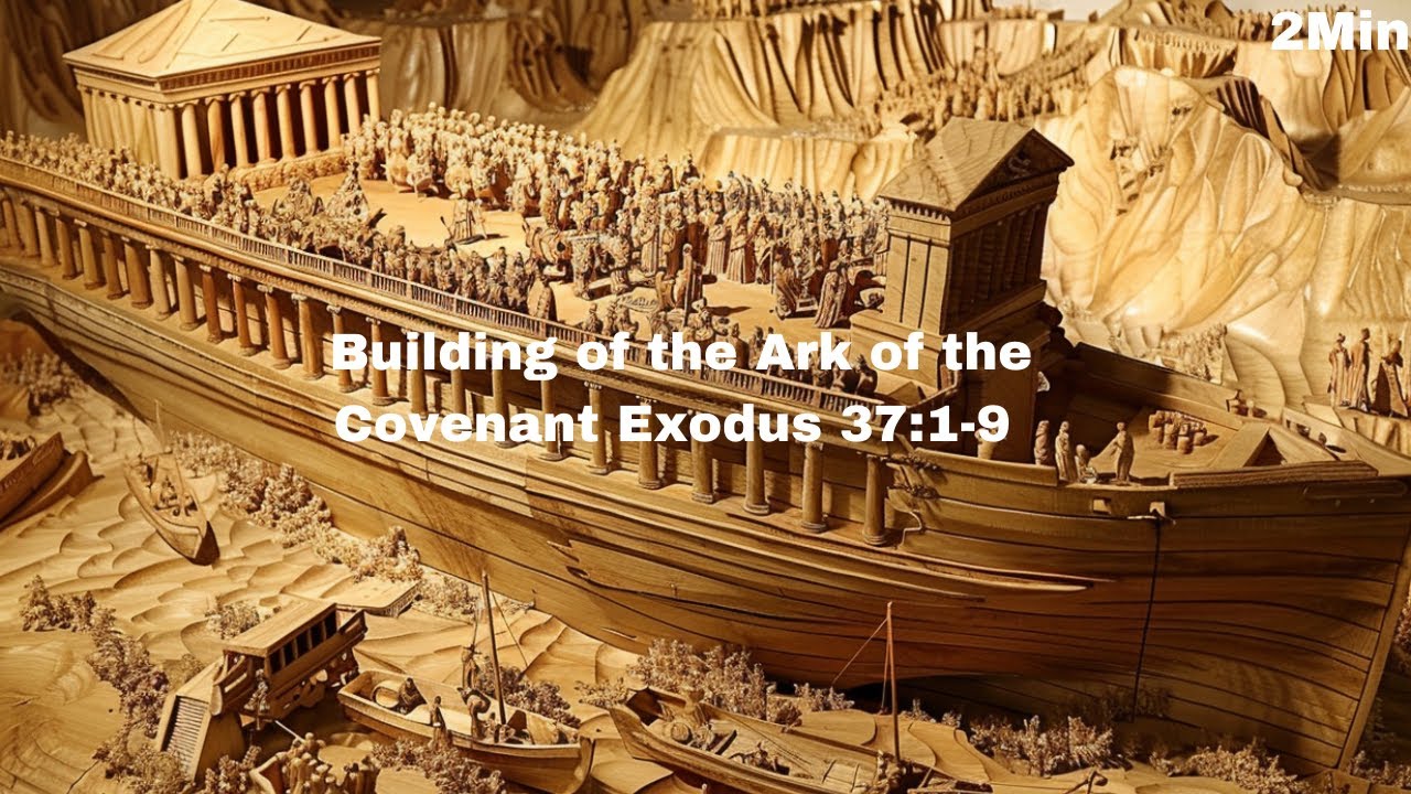 building of the ark covenant Exodus 37:1-9 - YouTube