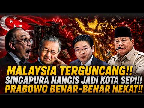 KIAMAT EKONOMI JIRAN?! Keputusan Nekat Prabowo Bikin Singapura & Malaysia Kehilangan Miliaran Dolar!
