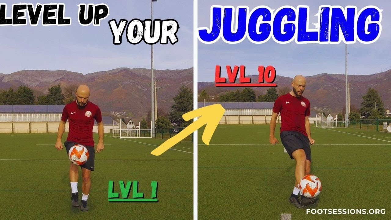 Get your juggling abilities to the next level | Football Training - YouTube