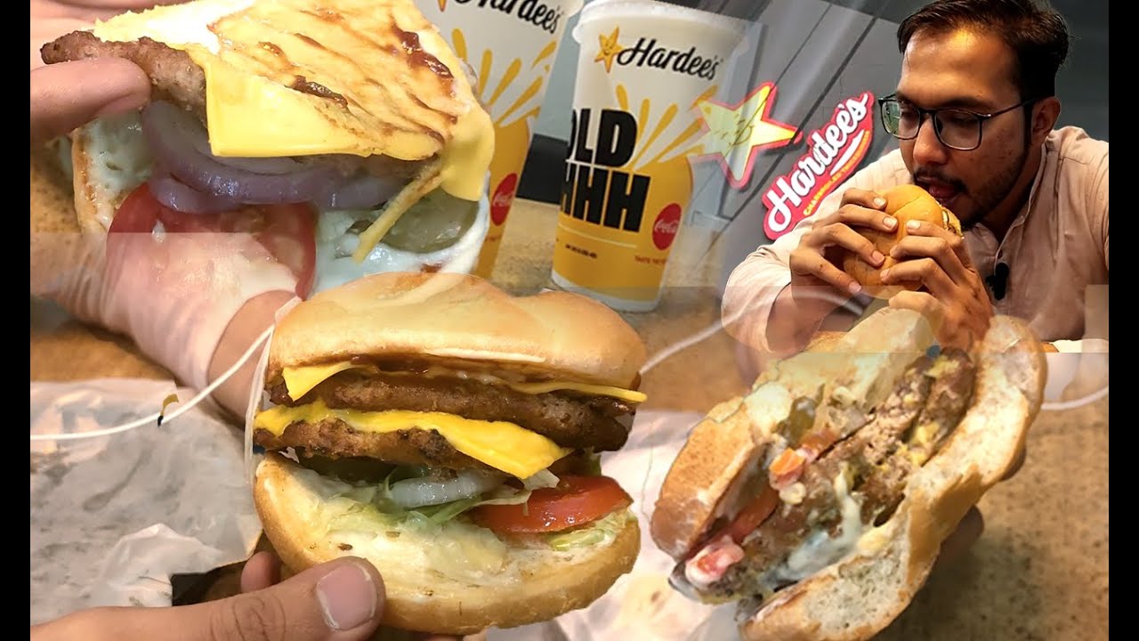 Hardees ultimate Beef Burger || Super Star Burger - YouTube