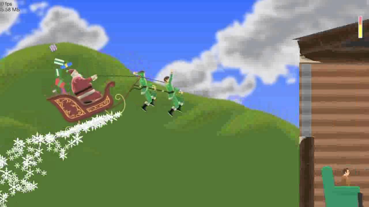 Happy Wheels Santa Claus - YouTube
