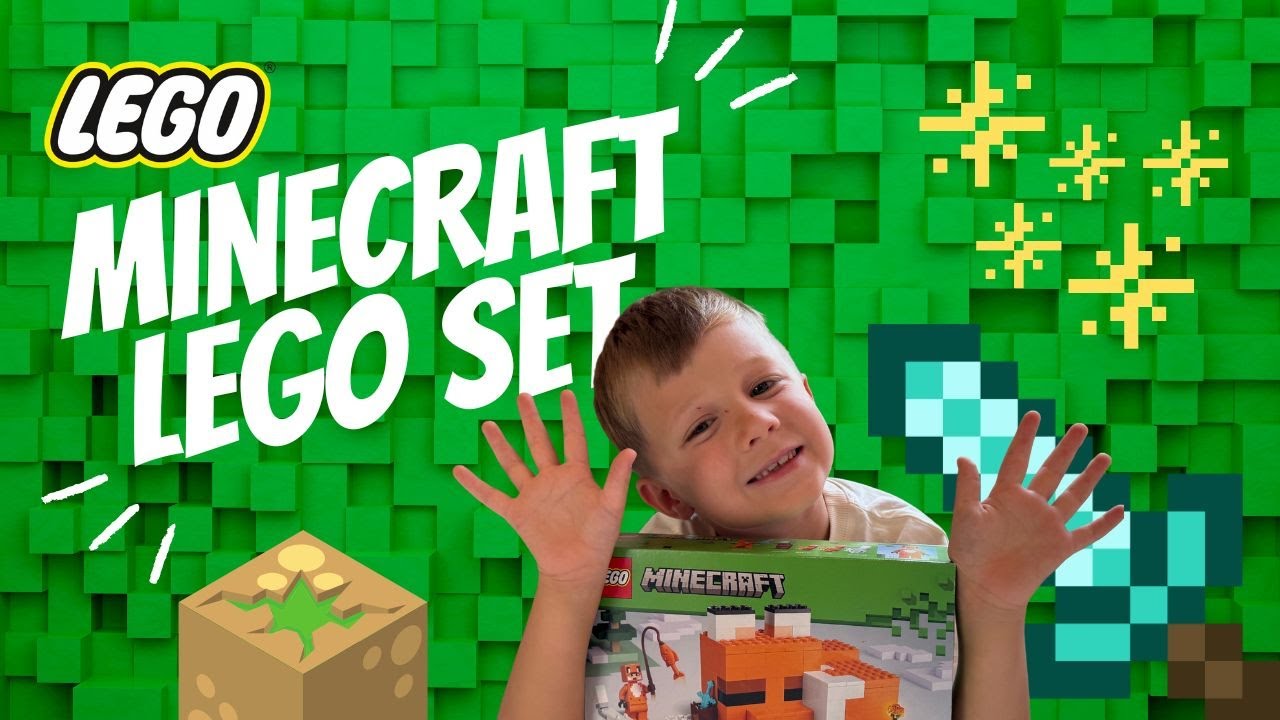 Build a Lego Minecraft set with me! - YouTube