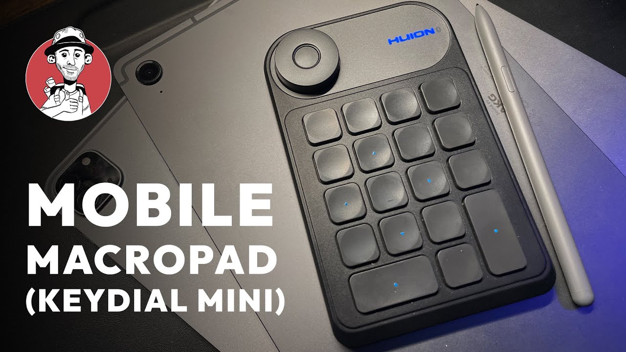 Testing the Huion Keydial Mini on iPad and Android - digital art ...