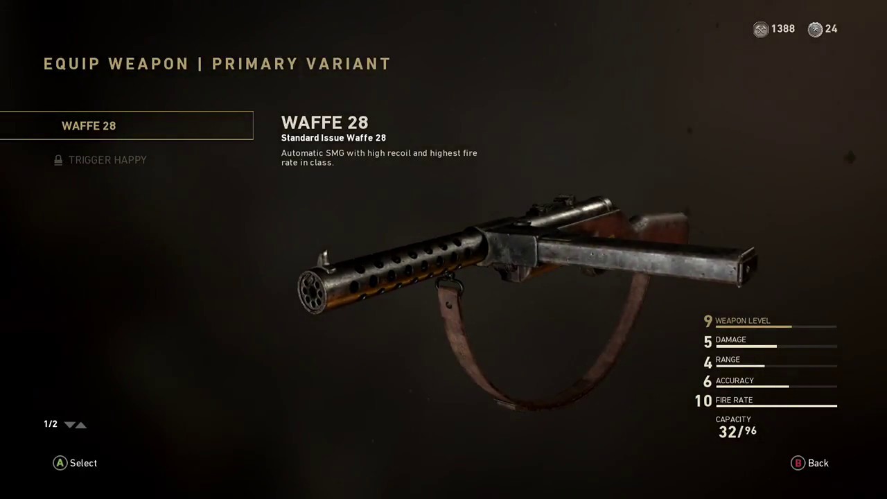 Waffe 28 Smg- BEST CLASS SETUP Airborne (Cod WW2) - YouTube