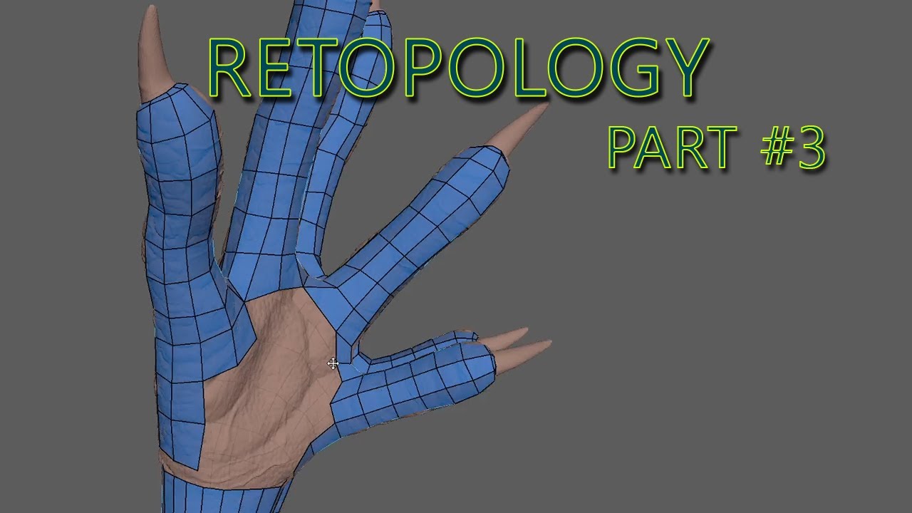 [Retopology] Quad Draw 3D Chicken in Maya #3. 닭: - YouTube