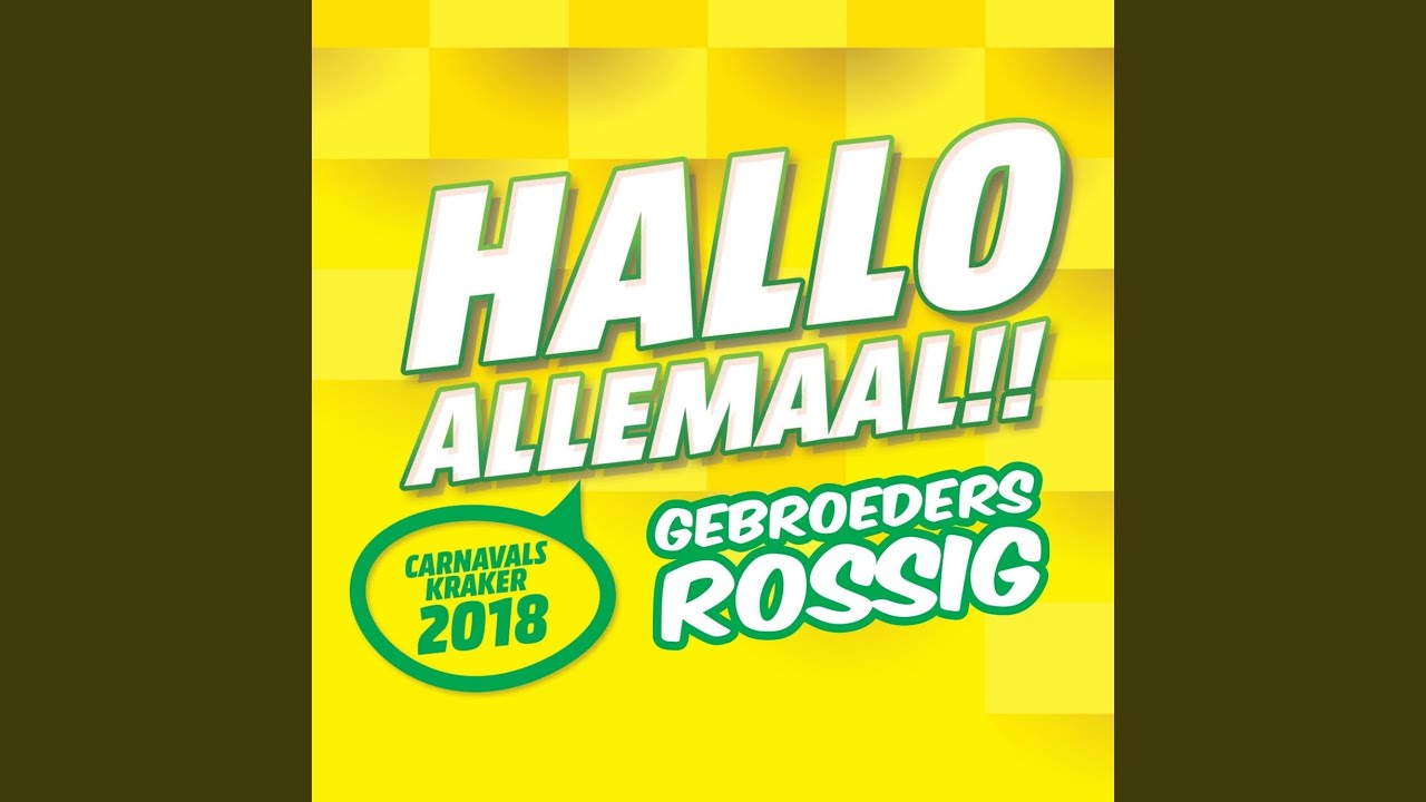 Hallo Allemaal - YouTube