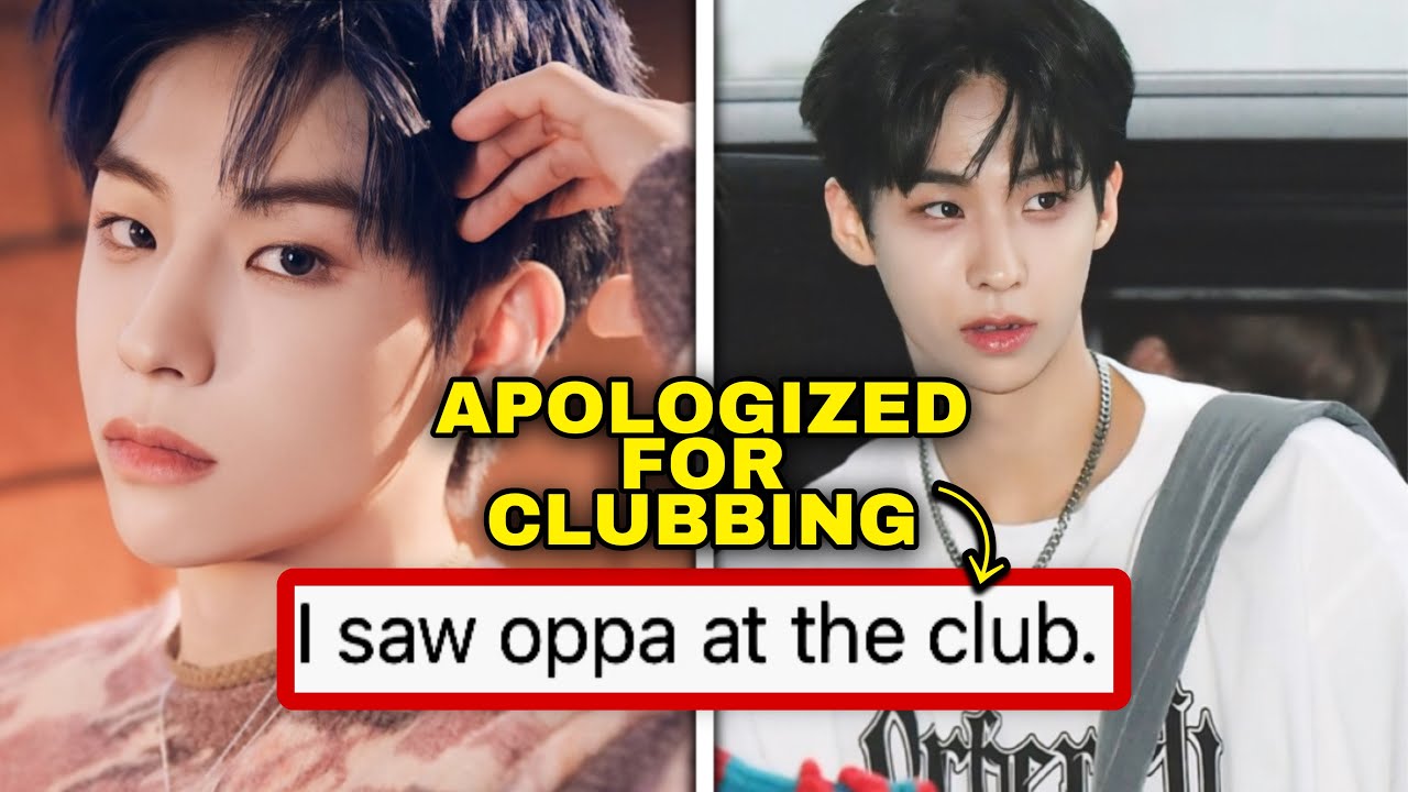 4th Gen Kpop idol apologized for clubbing after getting exposed during fan meet #kpop - YouTube
