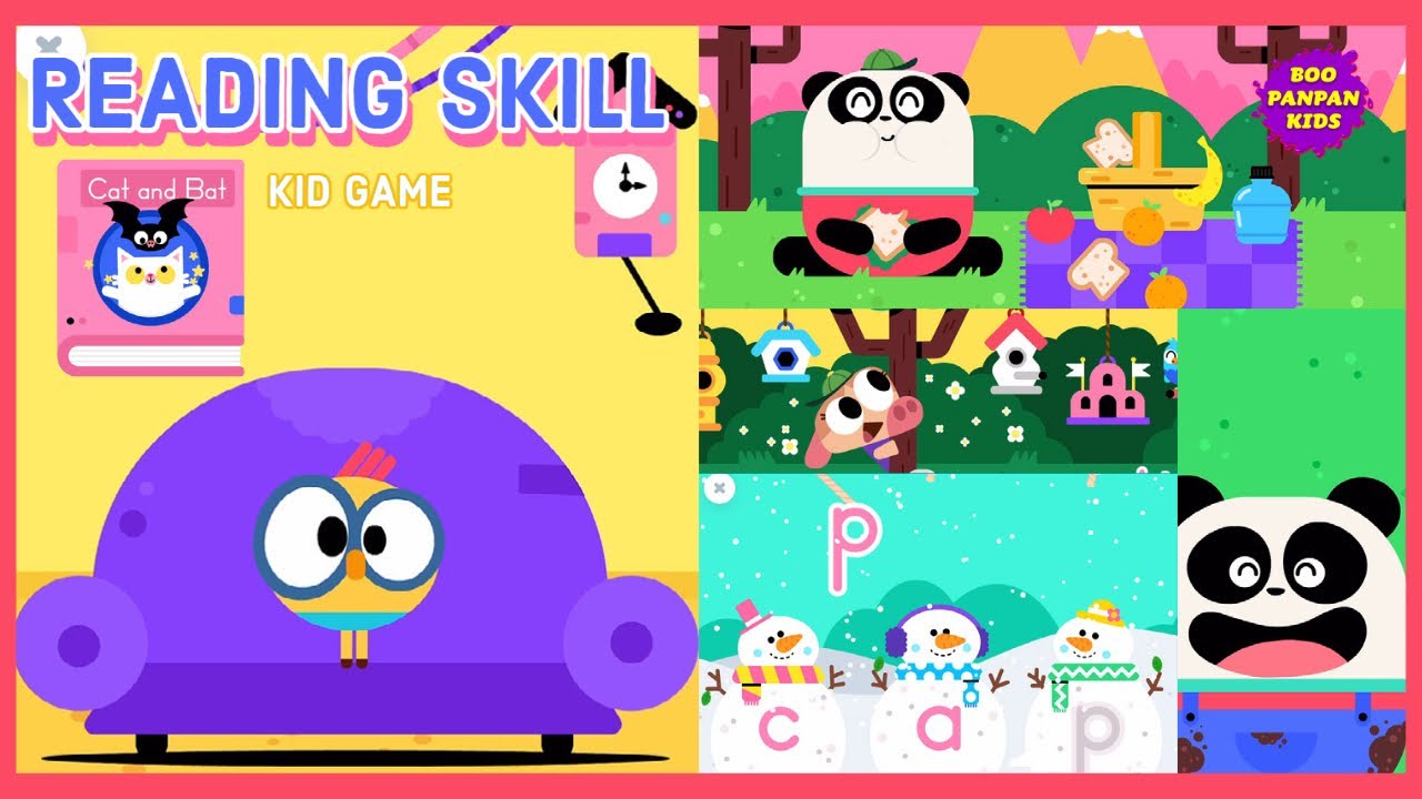 Reading skill game Lingokids|Boopanpankids - YouTube