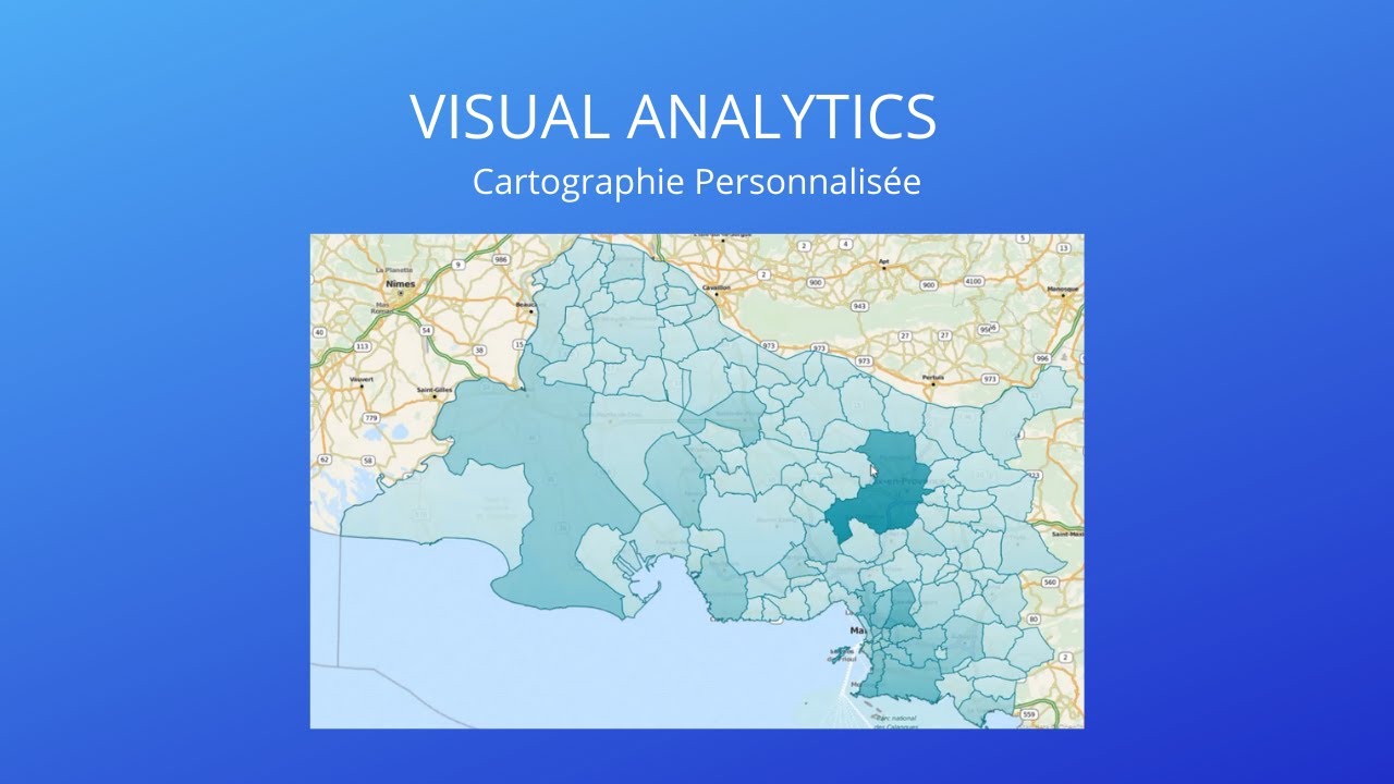 Visual Analytics: Cartographie avec polygones personnalisés - YouTube