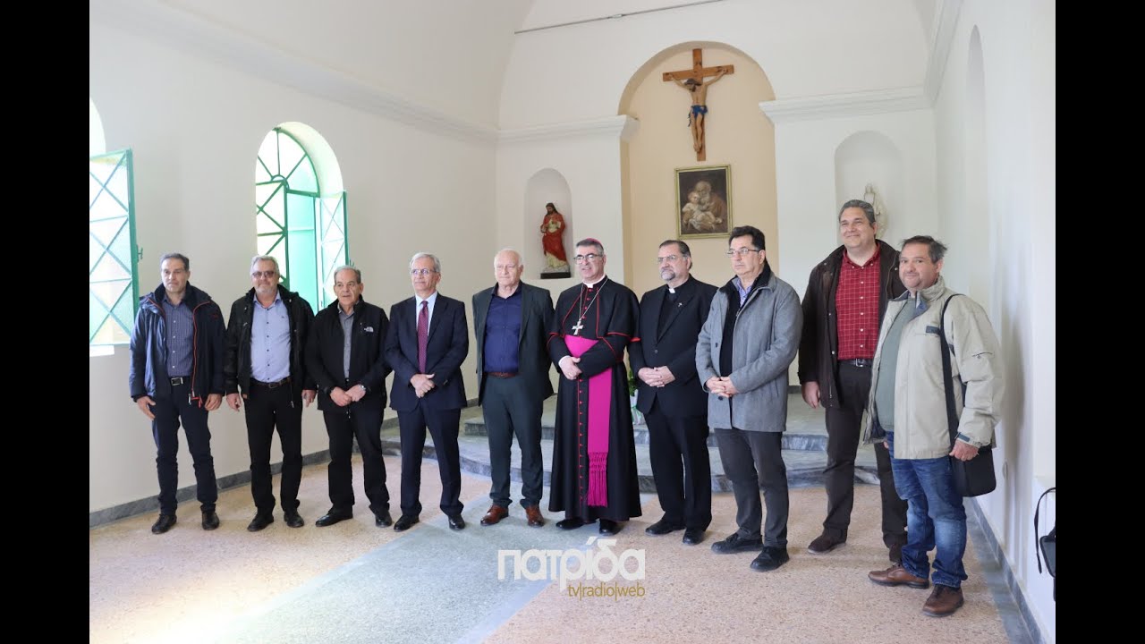 Εγκαινιάστηκε ο ανακαινισμένος καθολικός ναός του Αγ. Ιωσήφ - YouTube