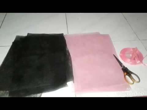 Cara membuat bunga dari kertas tissue - YouTube
