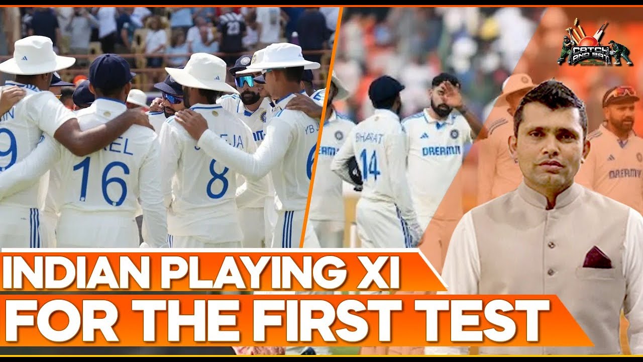 Indian Playing XI for the first Test | Kamran Akmal - YouTube