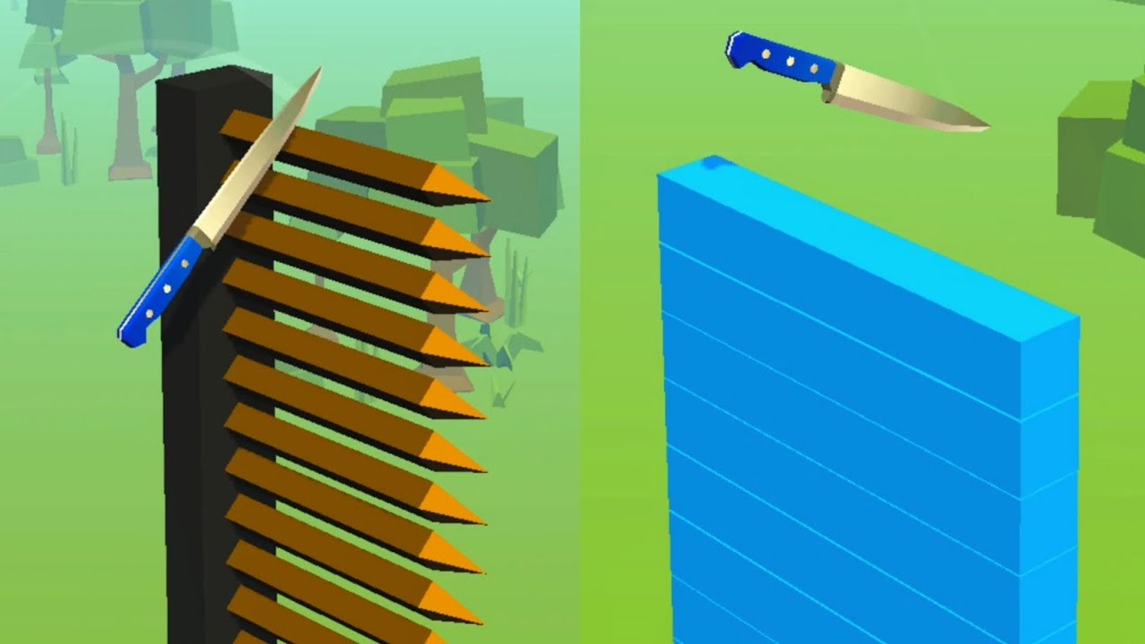 Slice Master Game! Very satisfying ASMR slicing video - YouTube