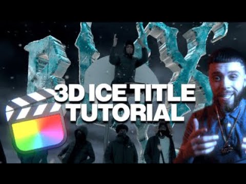 CREATE 3D ICE TITLES IN FINAL CUT PRO ! (NO PLUG-INS NEEDED) - YouTube