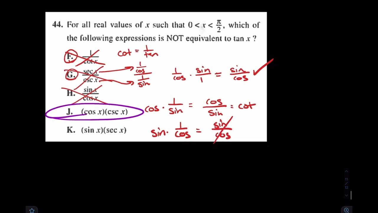 Difficult Trigonometry Questions ACT MATH YouTube difficult-trigonometry-questions-act-math-youtube