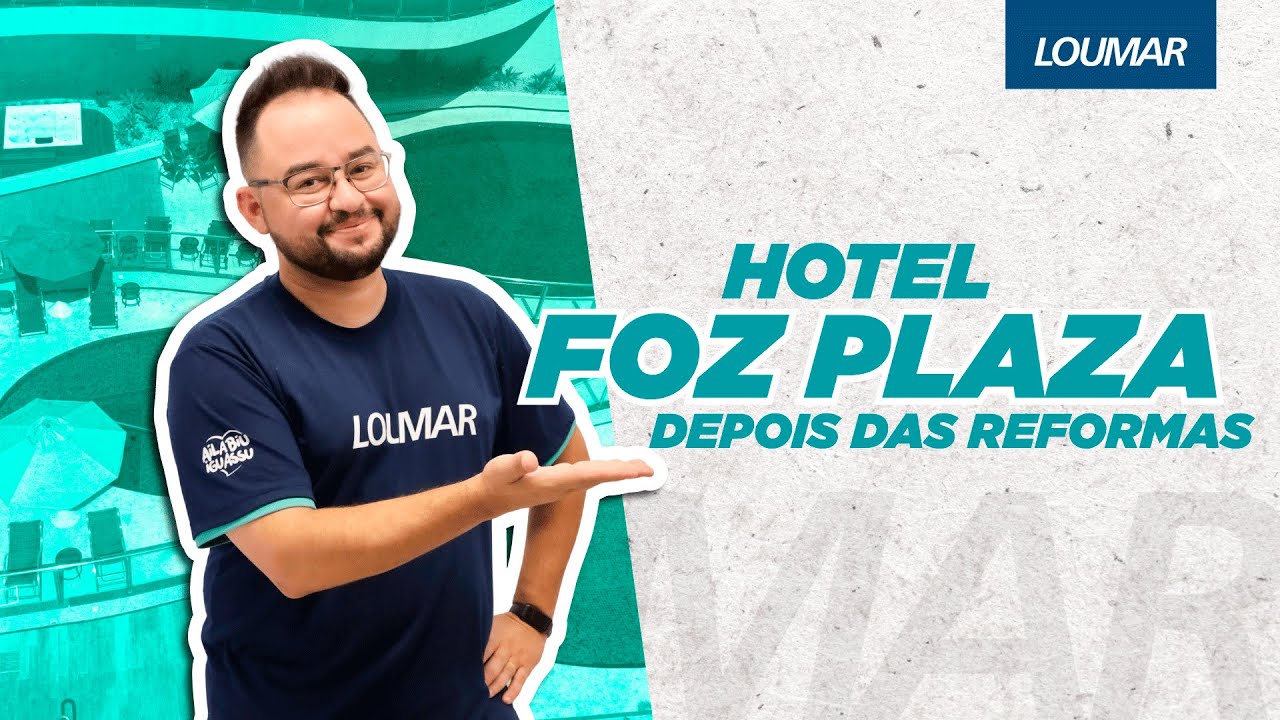 HOTEL FOZ PLAZA: CONHEÇA ESSE HOTEL INCRÍVEL EM FOZ DO IGUAÇU - YouTube