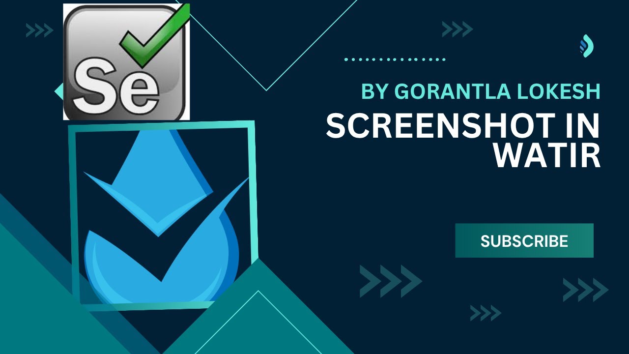 Part 15: Take Screenshot in Watir | #ruby #watir #screenshot - YouTube