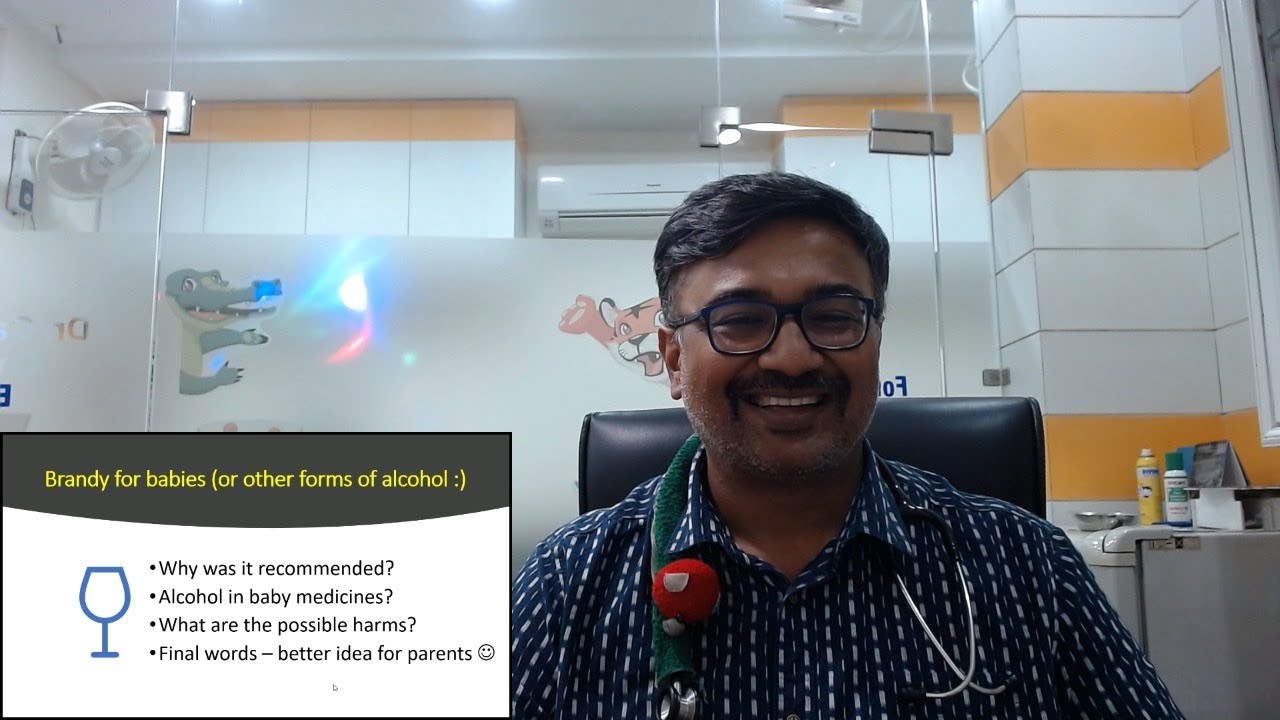 Brandy for babies (or other forms of alcohol :) - YouTube