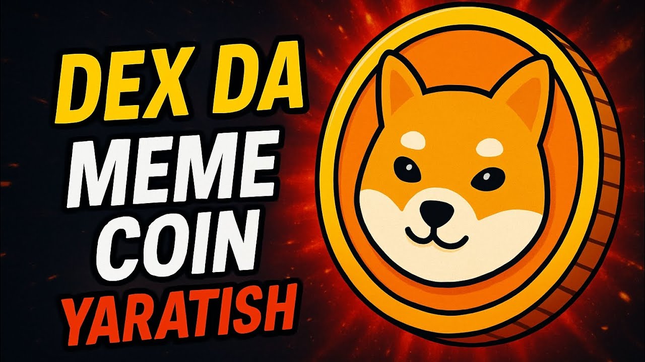 DEX DA MEME COIN YARATISH | | CREATE MEME COIN ON DEXSCREENER - YouTube