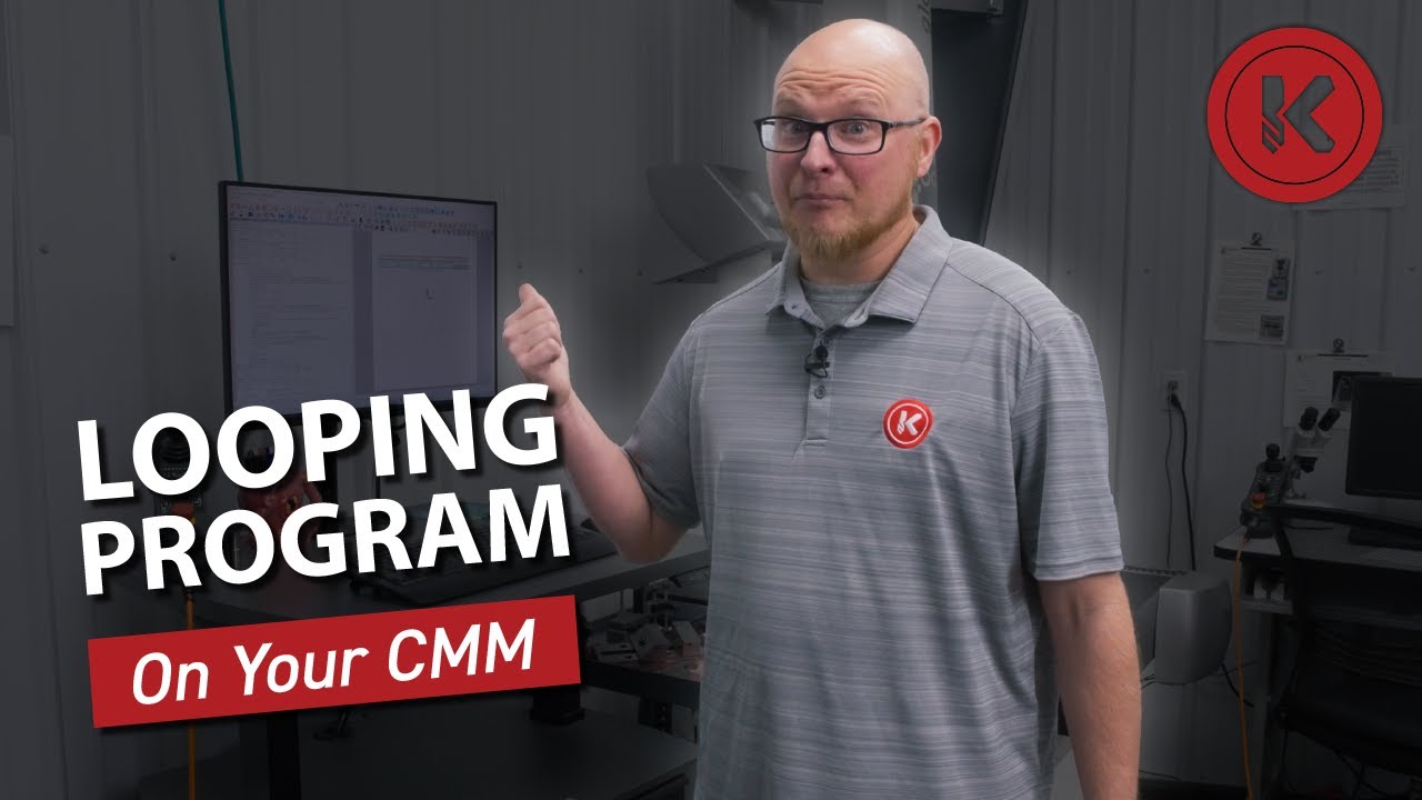 How To Loop A Program On Your CMM - YouTube