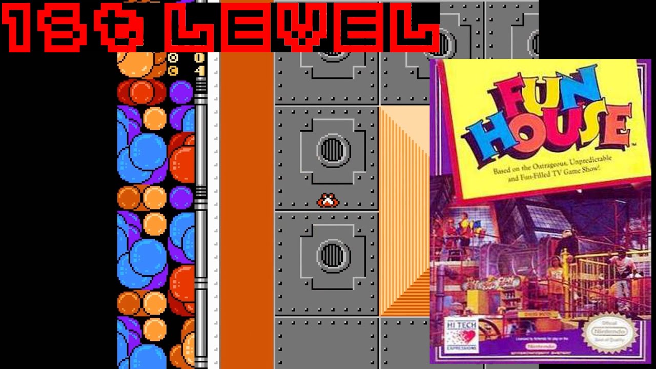 Fun House (1991, NES) - 1st Level - YouTube