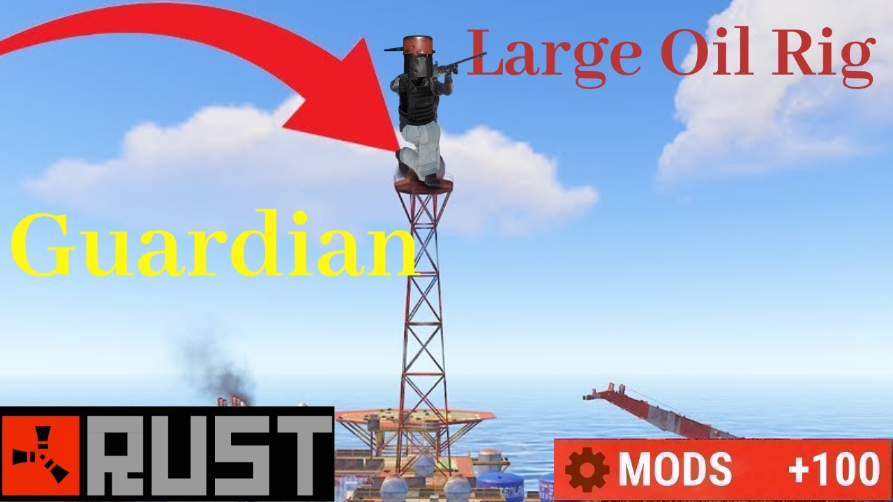 I Became the Guardian of Large Oil on Modded Rust...💀 - YouTube