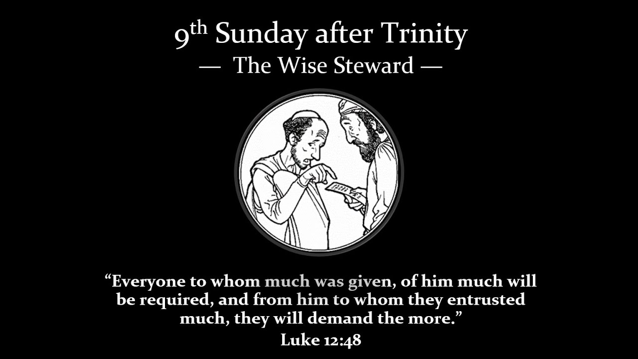 9th Sunday after Trinity - YouTube