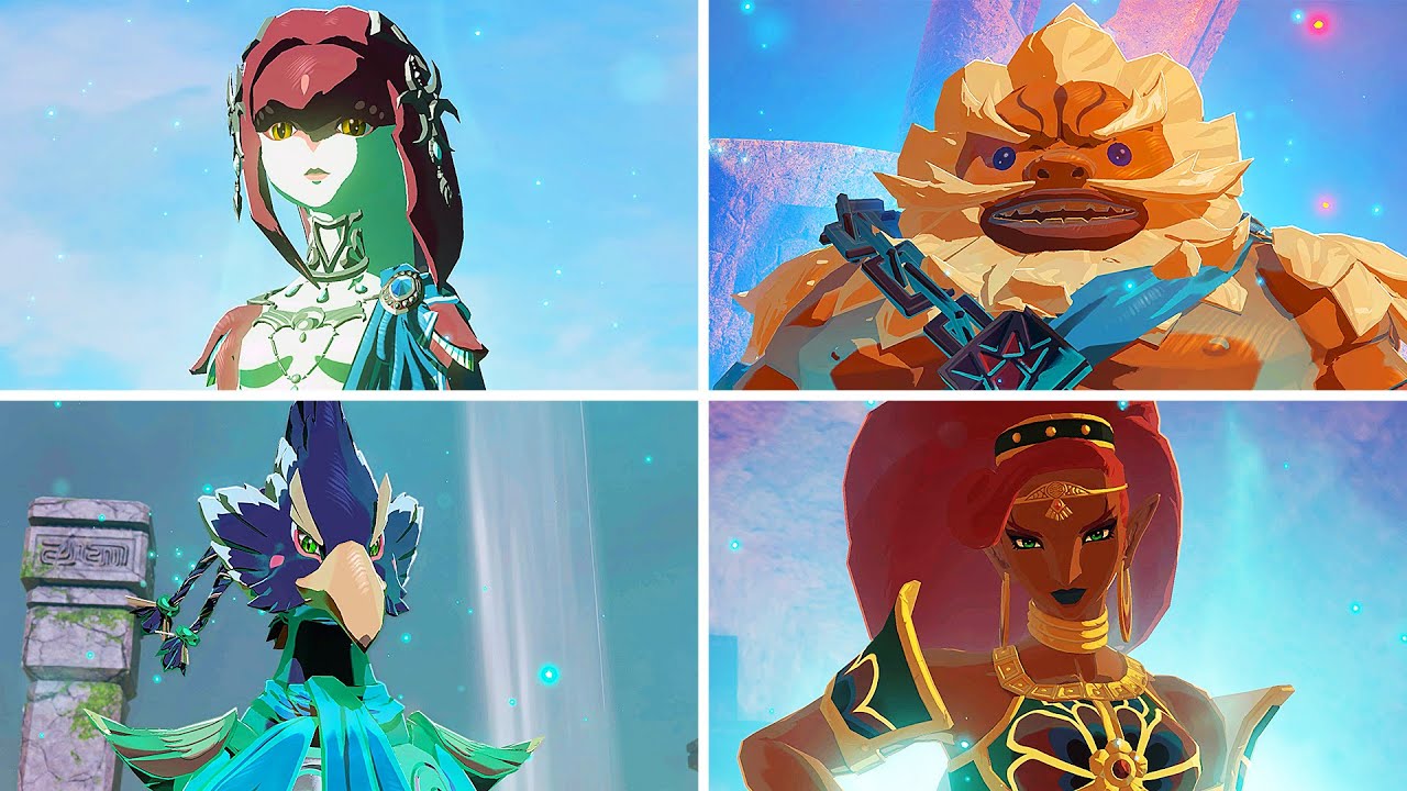 Zelda: Breath of the Wild (Switch 2) - All Divine Beasts Walkthrough ...