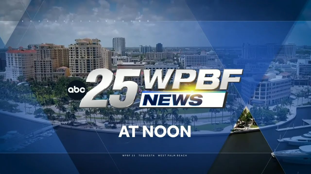 WPBF 25 News at Noon Open (10/23/2025) (NEW GRAPHICS) - YouTube