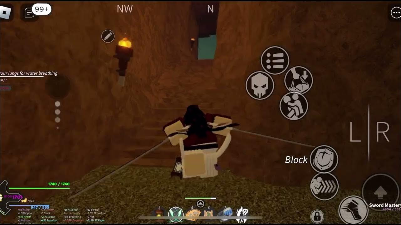 Playing project slayers - YouTube