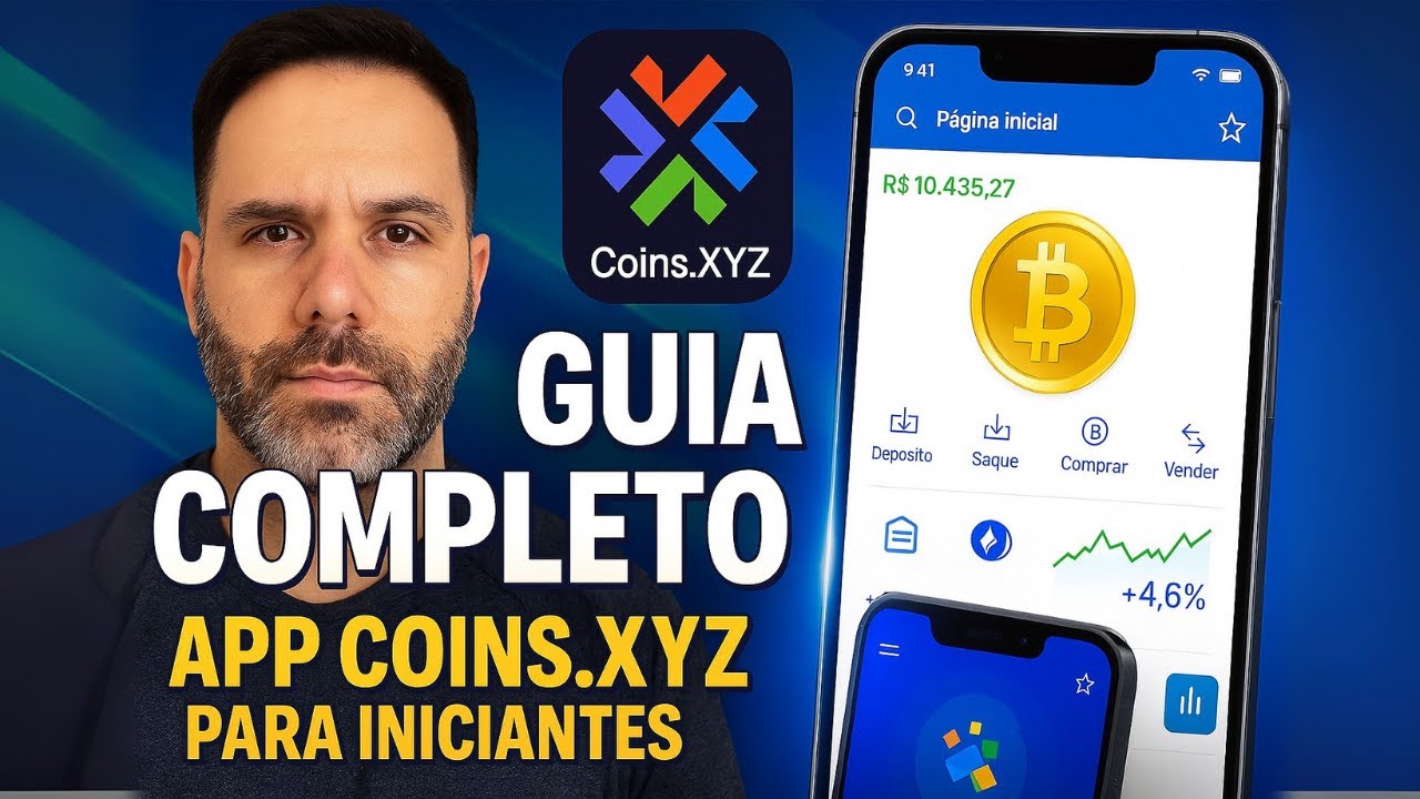 Como usar o App da Coins.XYZ | Guia completo para iniciantes - YouTube