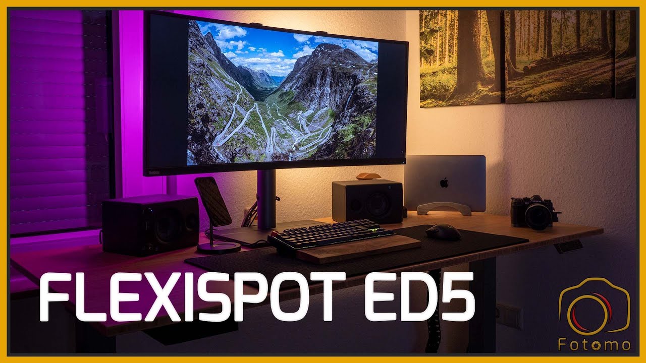 Flexispot ED5 - Rückenschmerzen ade dank höhenverstellbarem ...