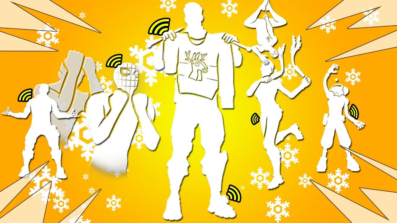 Top 50 Legendary Fortnite Dances With Best Music! (Choice Knit, Brain ...