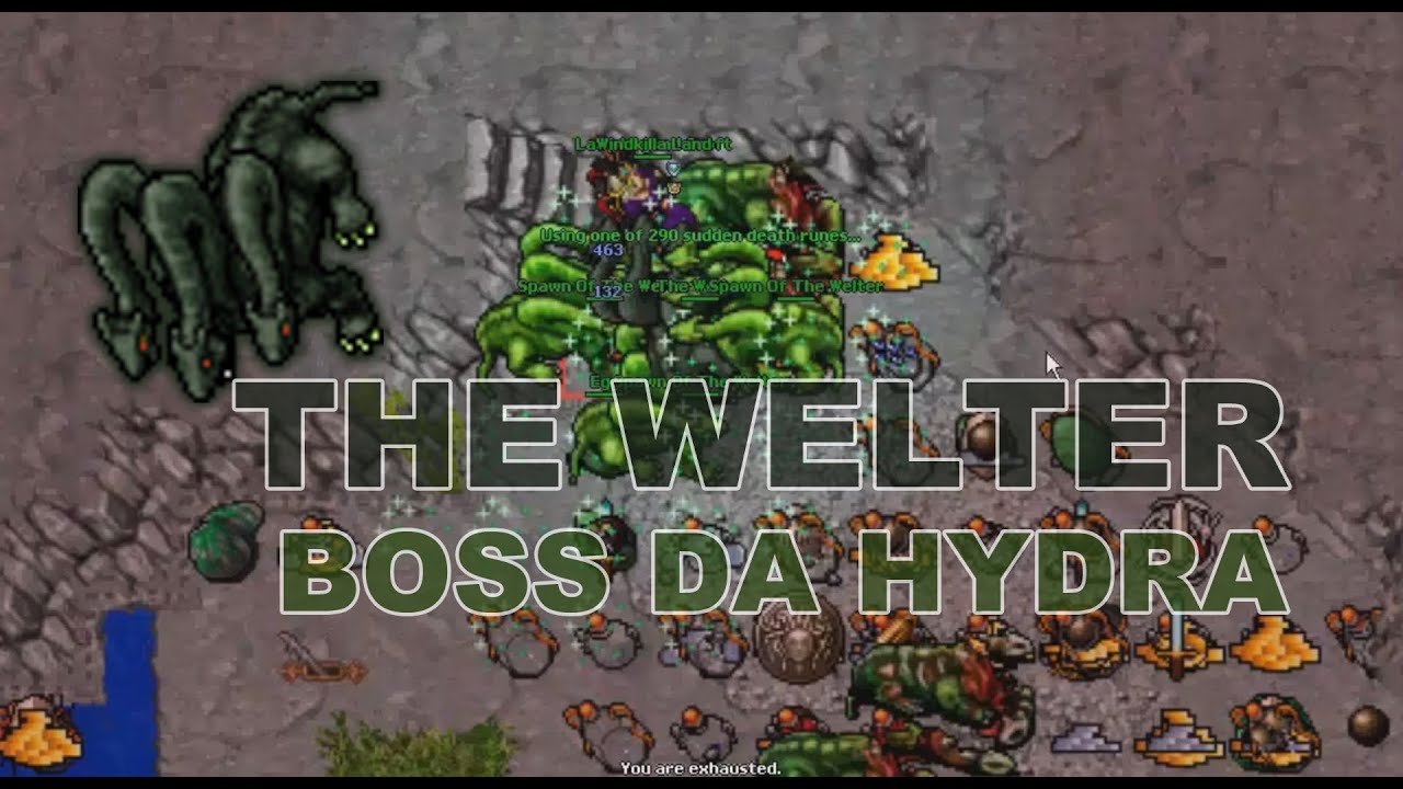 The Welter (Boss da Hydra com Inteligência Artificial - Test Server ...