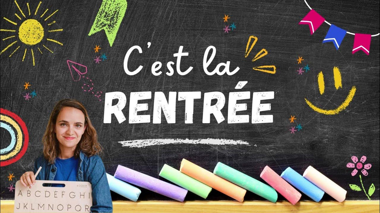 C'est la rentrée - Chanson maternelle - YouTube