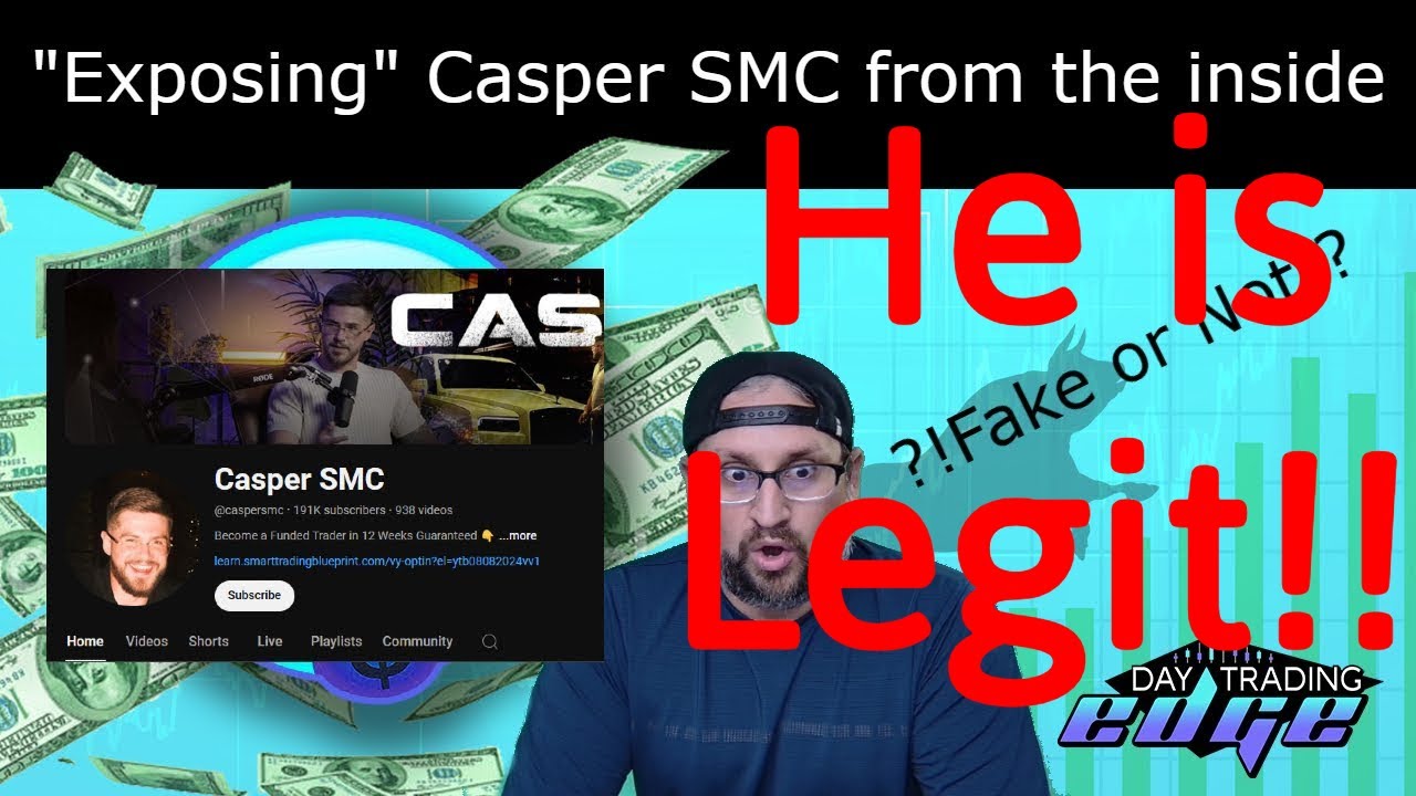 Exposing Casper SMC "Jesse Rogers" from the inside. Finding he is legit ...
