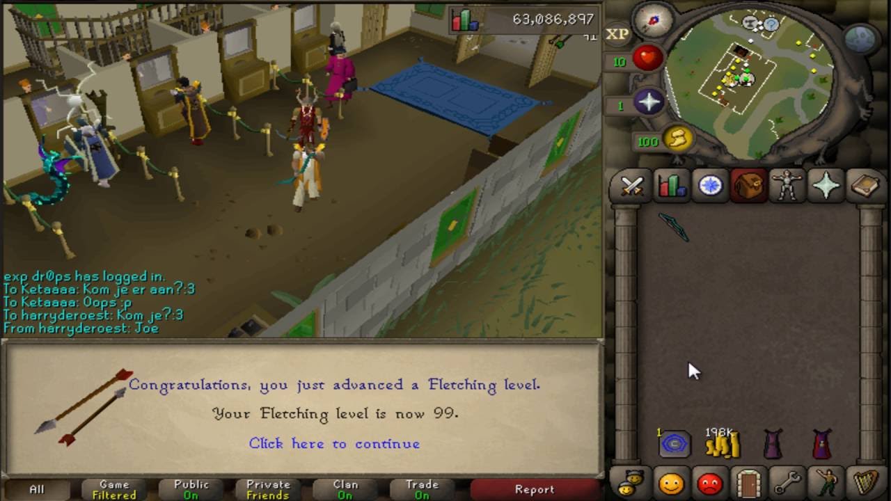 99 Fletching - Level 3 Skiller - Oldschool RuneScape - YouTube
