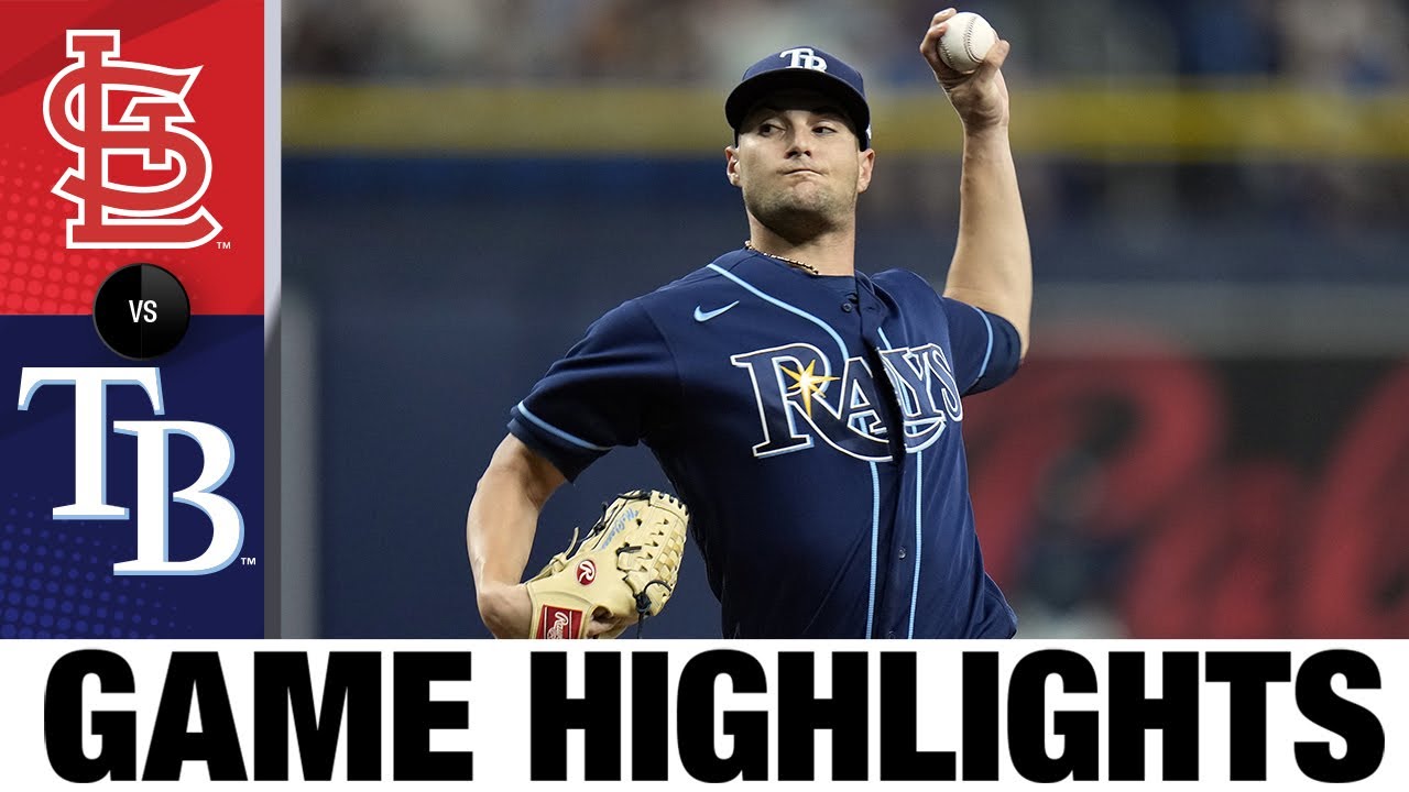 Cardinals vs. Rays Game Highlights (6/9/22) | MLB Highlights - YouTube