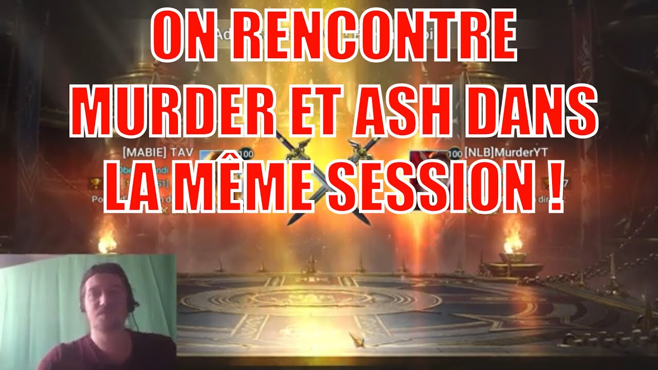 ARÈNE LIVE #286 : SESSION CONTRE MURDER ET ASH ! / Raid shadow legends ...