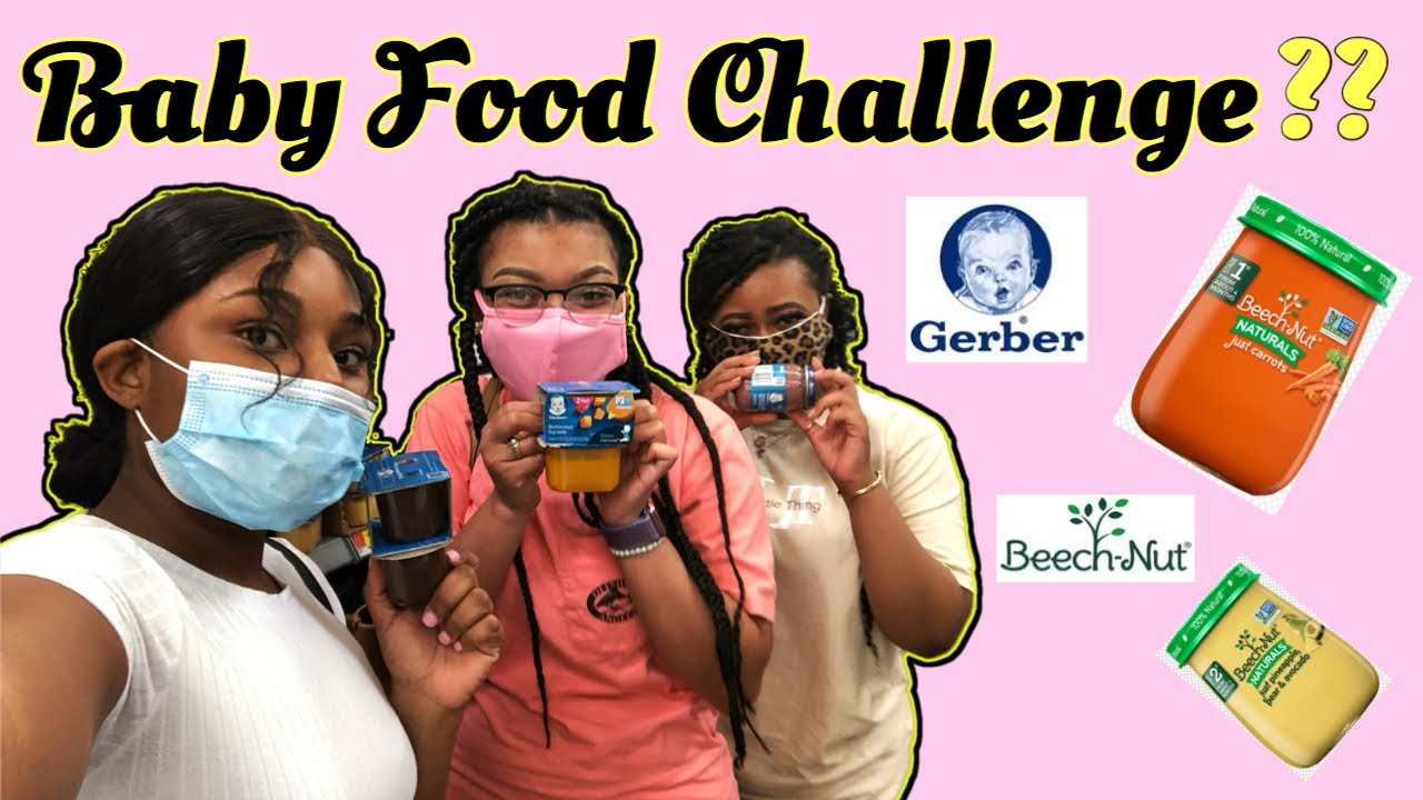BABY FOOD CHALLENGE | YMK.TV - YouTube