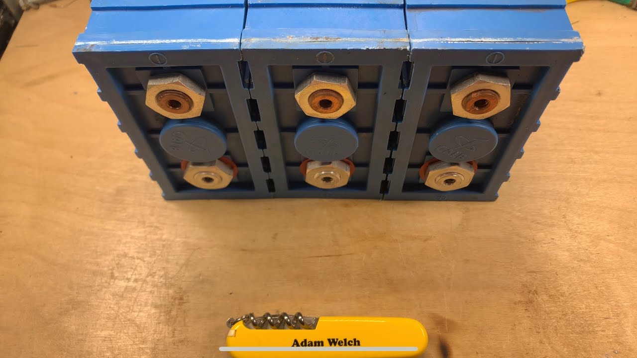 LiFePO4 Battery Bank Build - YouTube