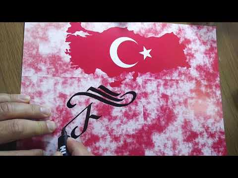 KALİGRAFİ İLE FURKAN YAZIMI